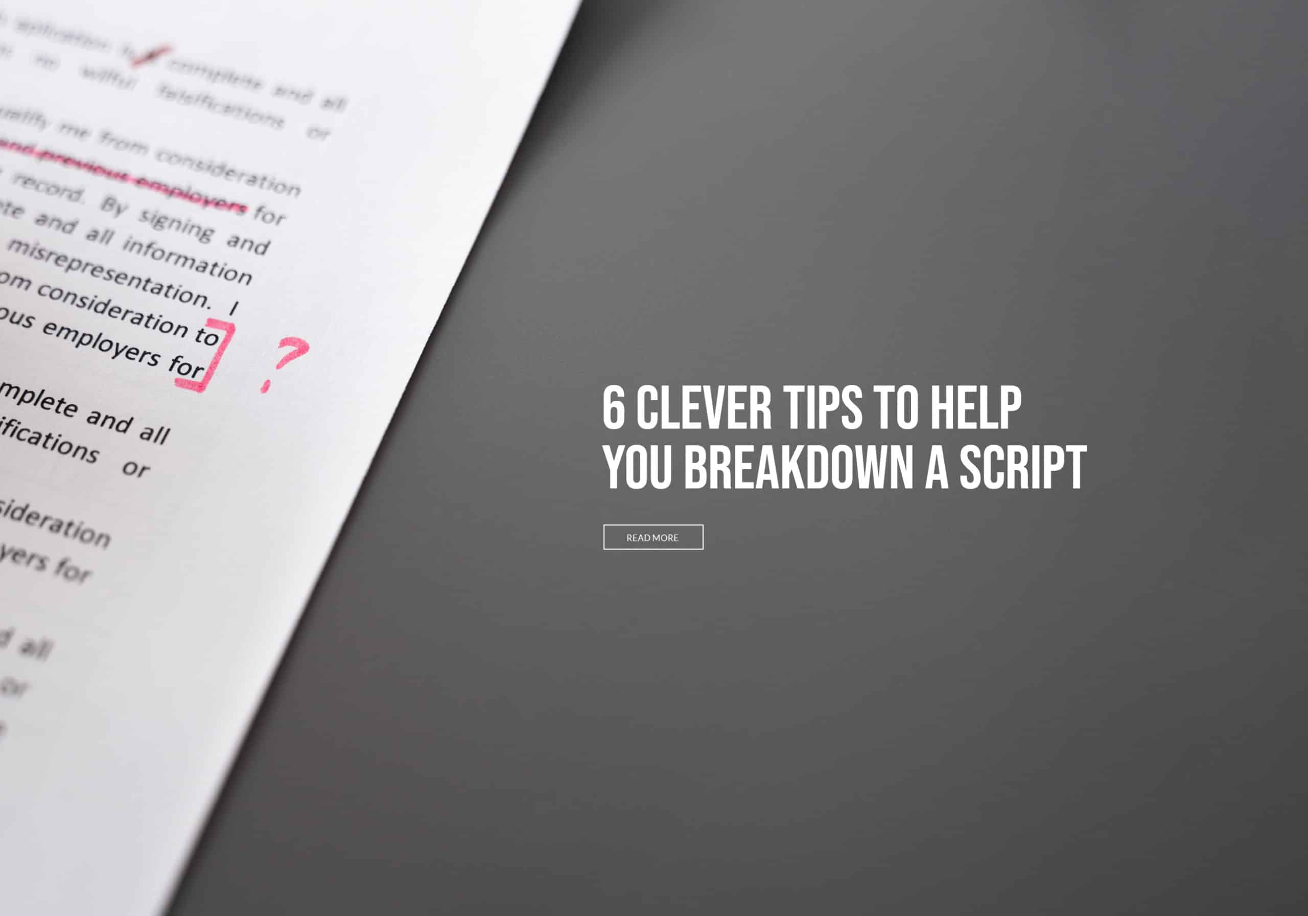 The Celtx Blog for Filmmakers and Video Production